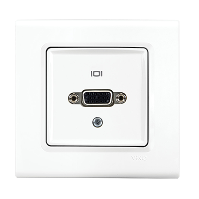 White VGA Connector 90400025